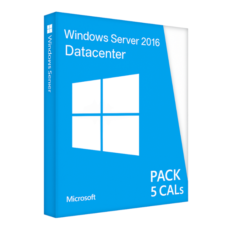 PACK 5 Cals Windows Server 2016 Datacenter – Diso